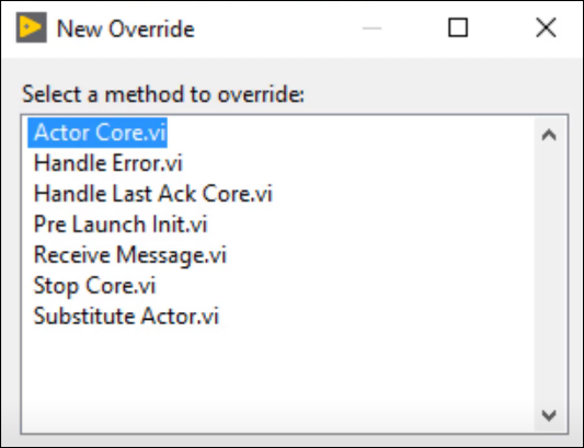 LabVIEW AF_2 Actor Core - Yang’s Site